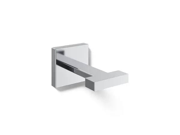 KOHLER Square Robe Hook - Polished Chrome