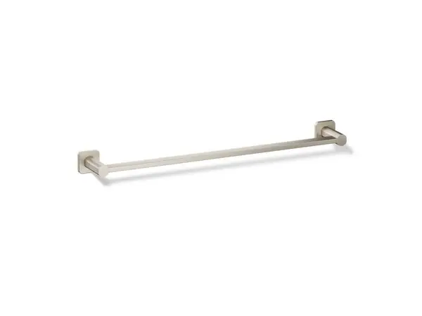 KOHLER Parallel 24" Towel Bar - Vibrant Brushed Nickel