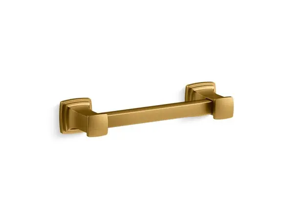 KOHLER Riff 5" Cabinet Pull - Vibrant Brushed Moderne Brass