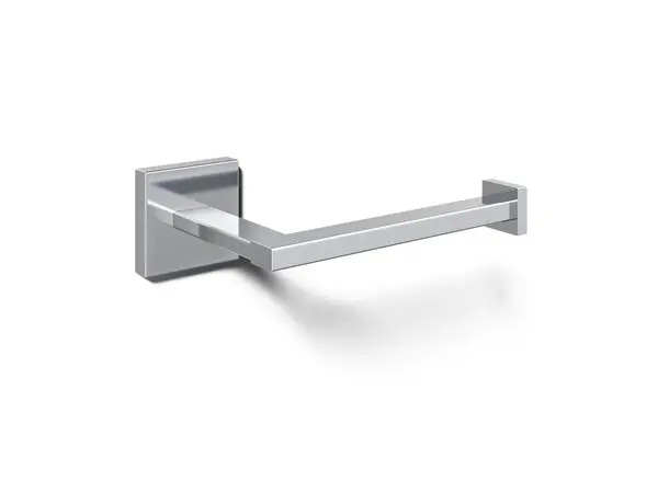 KOHLER Square Toilet Paper Holder - Polished Chrome