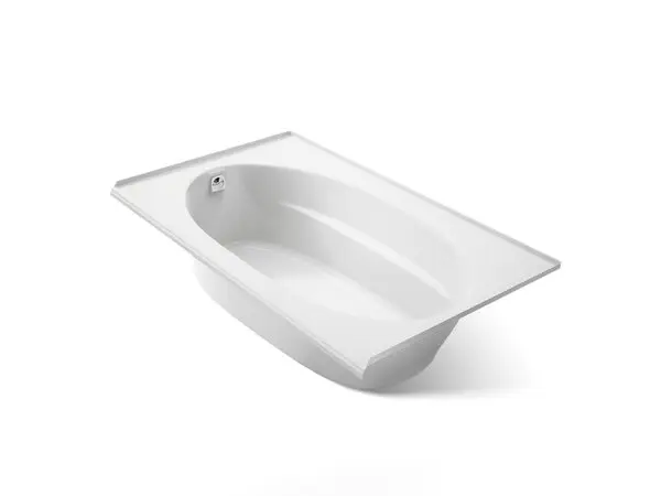 KOHLER Windward 72" X 42" Alcove Bath, Left Drain - One-color