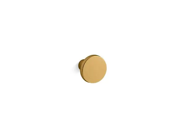 KOHLER Tone Cabinet Knob - Vibrant Brushed Moderne Brass