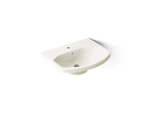 KOHLER Cimarron 22-3/4" Rectangular Pedestal Bathroom Sink - One-color