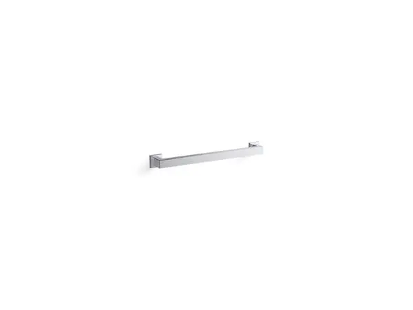 KOHLER Square 18" Grab Bar - Polished Chrome