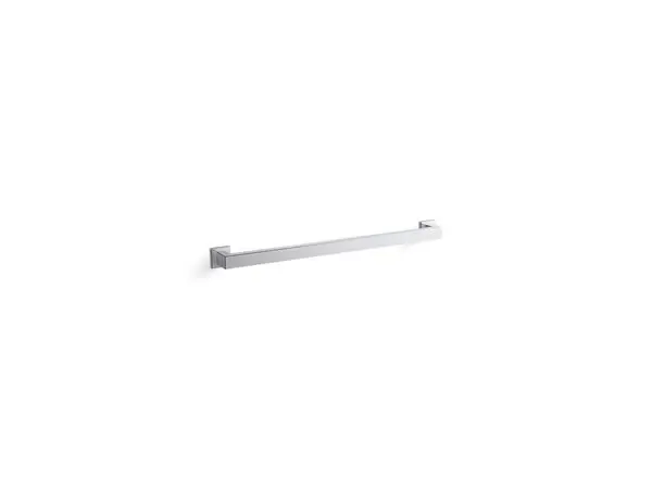 KOHLER Square 24" Grab Bar - Polished Chrome