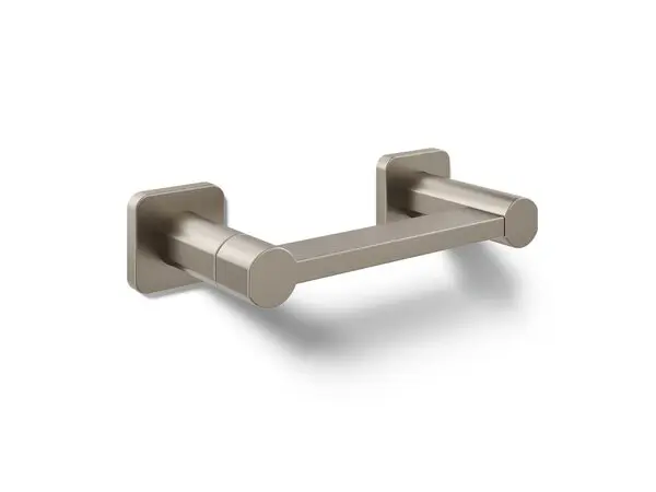 KOHLER Parallel Pivoting Toilet Paper Holder - Vibrant Brushed Nickel