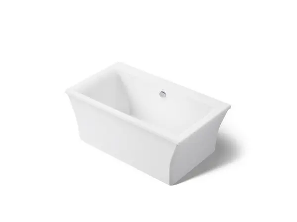KOHLER Stargaze 60-3/16" X 34-1/4" Freestanding Bath With Fluted Shroud - One-color