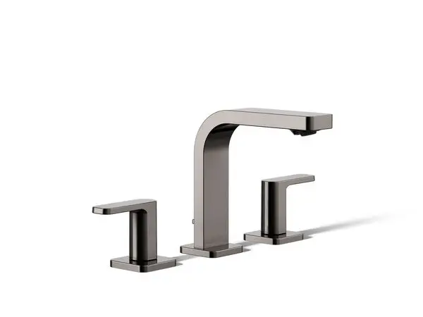 KOHLER Parallel Widespread Bathroom Sink Faucet, 1.2 Gpm - One-color