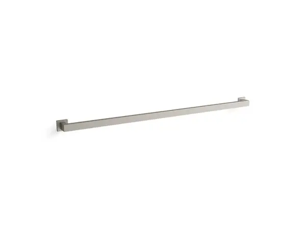 KOHLER Square 42" Grab Bar - Vibrant Brushed Nickel