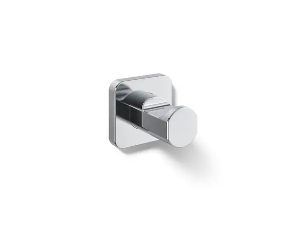 KOHLER Parallel Robe Hook - Polished Chrome