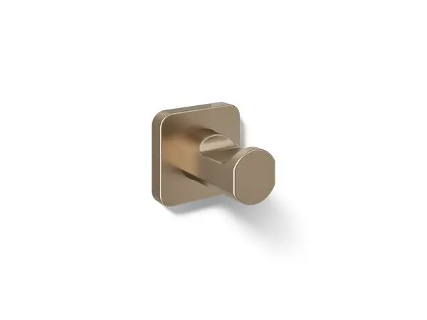 KOHLER Parallel Robe Hook - Vibrant Brushed Bronze