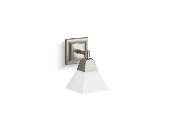 KOHLER Memoirs One-light Sconce - Brushed Nickel