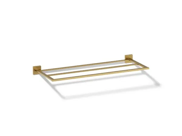 KOHLER Square Hotelier - Vibrant Brushed Moderne Brass