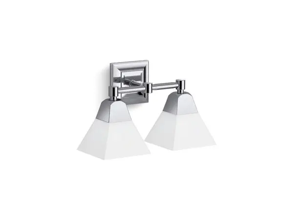 KOHLER Memoirs Two-light Sconce - Polished Chrome