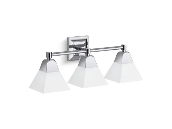 KOHLER Memoirs Three-light Sconce - Polished Chrome