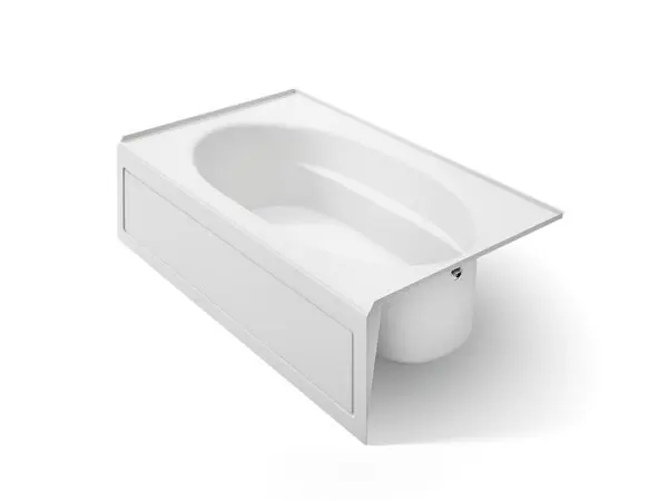 KOHLER Windward 72" X 42" Alcove Bath, Right Drain - One-color