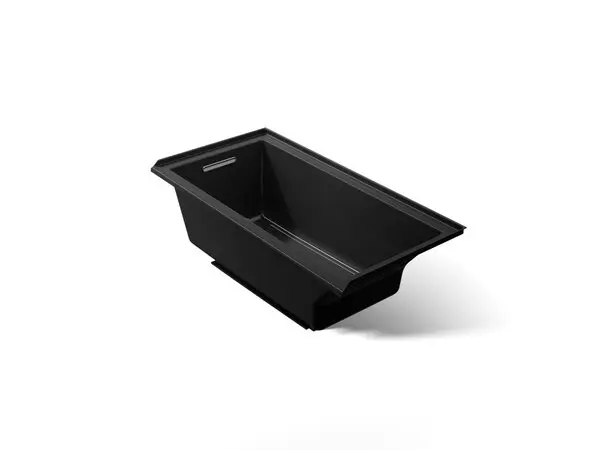 KOHLER Underscore 60" X 30" Alcove Bath With Bask Heated Surface, Left Drain - One-color