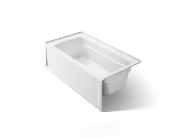 KOHLER Archer 60" X 32" Alcove Bath, Right Drain - One-color