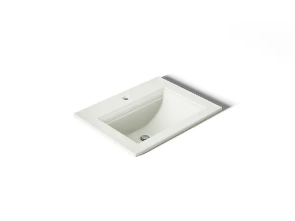 KOHLER Memoirs Stately 22-3/4" Rectangular Drop-in Bathroom Sink - One-color