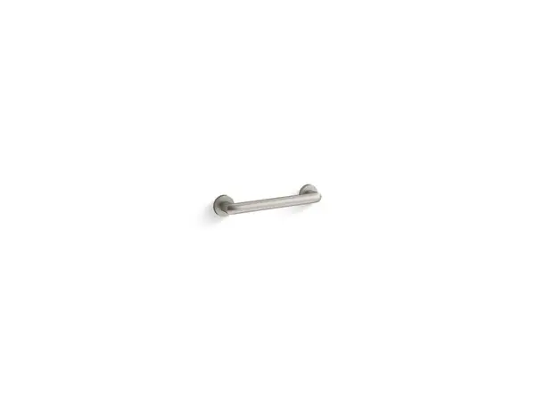 KOHLER Kumin 12" Grab Bar - Vibrant Brushed Nickel