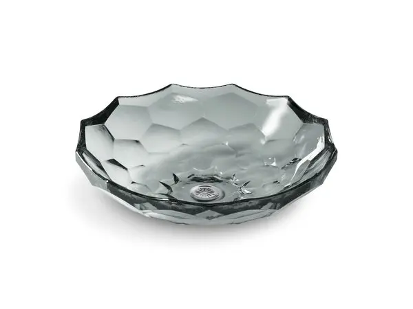 KOHLER Briolette 17-1/2" Round Vessel Bathroom Sink, No Overflow - One-color