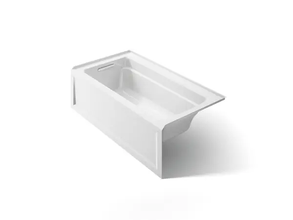 KOHLER Archer 60" X 32" Alcove Bath, Left Drain - One-color