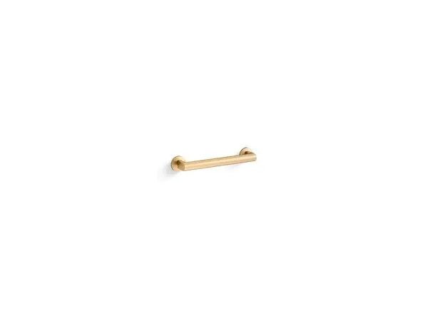 KOHLER Components 12" Grab Bar - Vibrant Brushed Moderne Brass