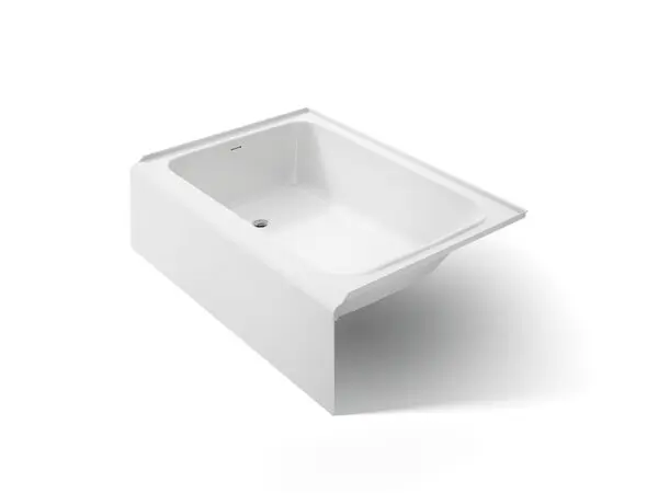 KOHLER Avec 60" X 42" Alcove Bath, Left Drain - One-color