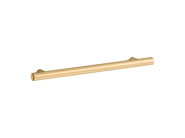 KOHLER Purist 7" Cabinet Pull - Vibrant Brushed Moderne Brass