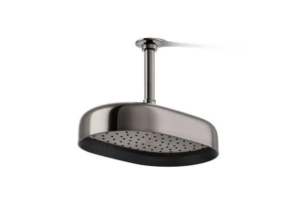 KOHLER Statement Oblong 12" Single-function Rainhead, 2.5 Gpm