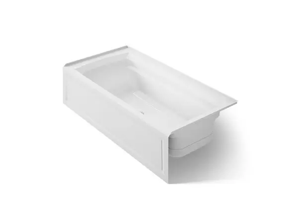 KOHLER Archer 72" X 36" Alcove Heated Bubblemassage Air Bath, Right Drain - One-color