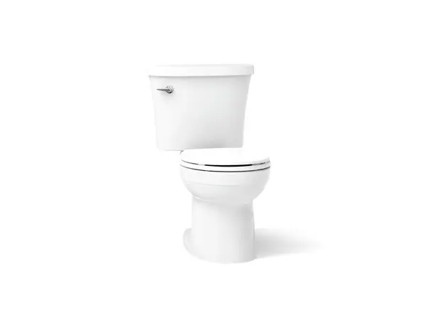 KOHLER Kingston Two-piece Round-front Toilet, 1.28 Gpf - One-color