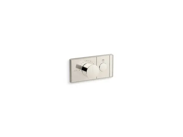 KOHLER Anthem One-outlet Recessed Mechanical Thermostatic Valve Control - Vibrant Polished Nickel
