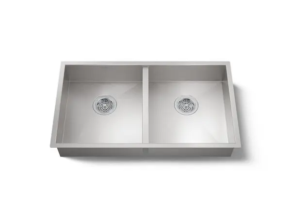 KOHLER Vault 32" Undermount Double-bowl Kitchen Sink - One-color