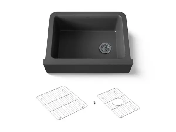 KOHLER Cairn 29-11/16" Undermount Single-bowl Farmhouse Kitchen Sink - One-color
