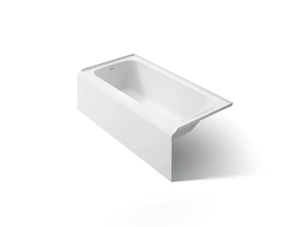 KOHLER Avec 60" X 30" Alcove Bath, Left Drain - One-color
