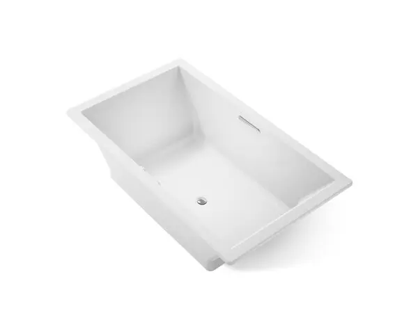 KOHLER Underscore 72" X 42" Drop-in Heated Bubblemassage Air Bath With Bask Heated Surface - One-color