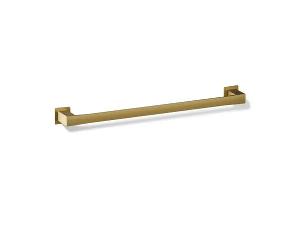 KOHLER Honesty 24" Towel Bar - Vibrant Brushed Moderne Brass