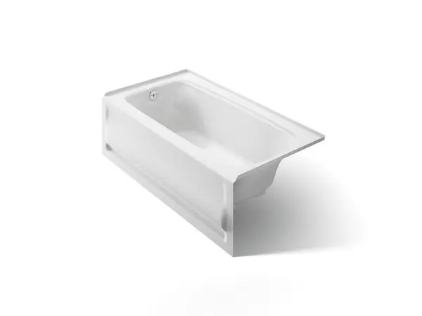KOHLER Bancroft 60" X 32" Alcove Bath, Left Drain - One-color
