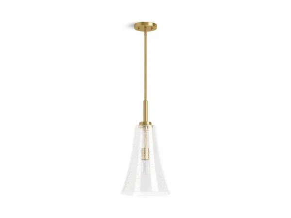 KOHLER Simplice 10" Pendant - Brushed Moderne Brass