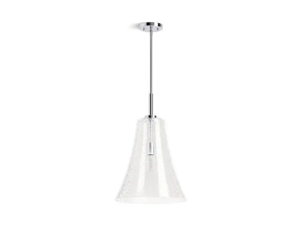KOHLER Simplice 14" Pendant - Polished Chrome