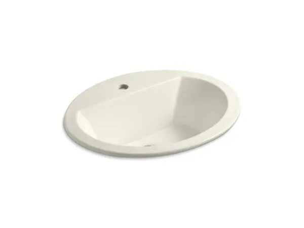 KOHLER Bryant 20-1/4" Oval Drop-in Bathroom Sink - One-color