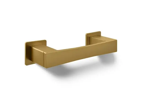 KOHLER Honesty Pivoting Toilet Paper Holder - Vibrant Brushed Moderne Brass