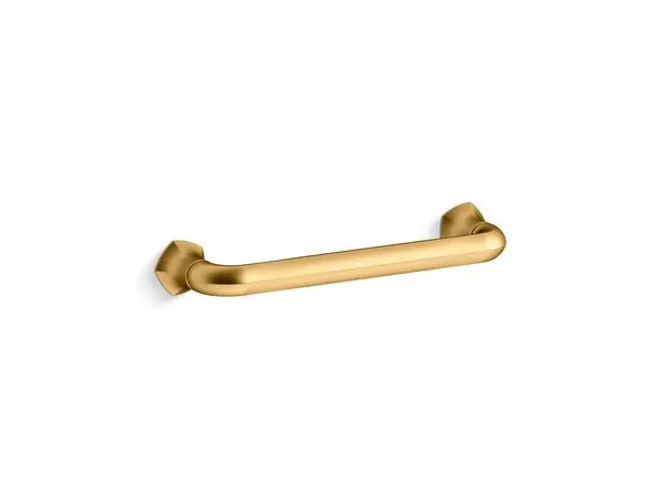 KOHLER Occasion 5" Cabinet Pull - Vibrant Brushed Moderne Brass