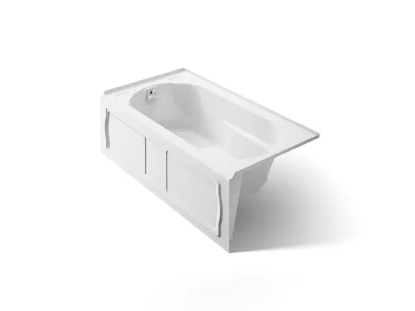 KOHLER Devonshire 60" X 32" Alcove Bath, Left Drain - One-color