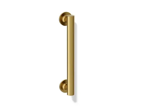 KOHLER Purist 12" Grab Bar - Vibrant Brushed Moderne Brass