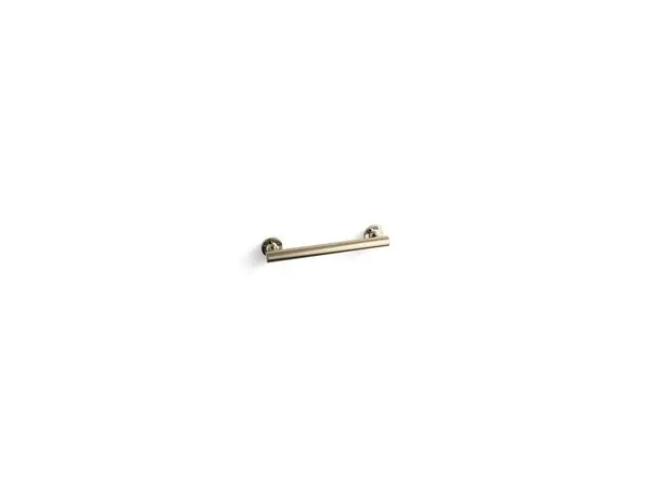 KOHLER Purist 12" Grab Bar - Vibrant French Gold