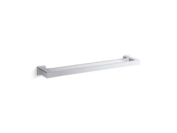 KOHLER Honesty 24" Double Towel Bar - Polished Chrome