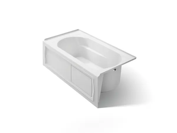 KOHLER Devonshire 60" X 32" Alcove Bath, Right Drain - One-color