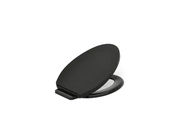 KOHLER Impro Readylatch Quiet-close Elongated Toilet Seat - Black Black